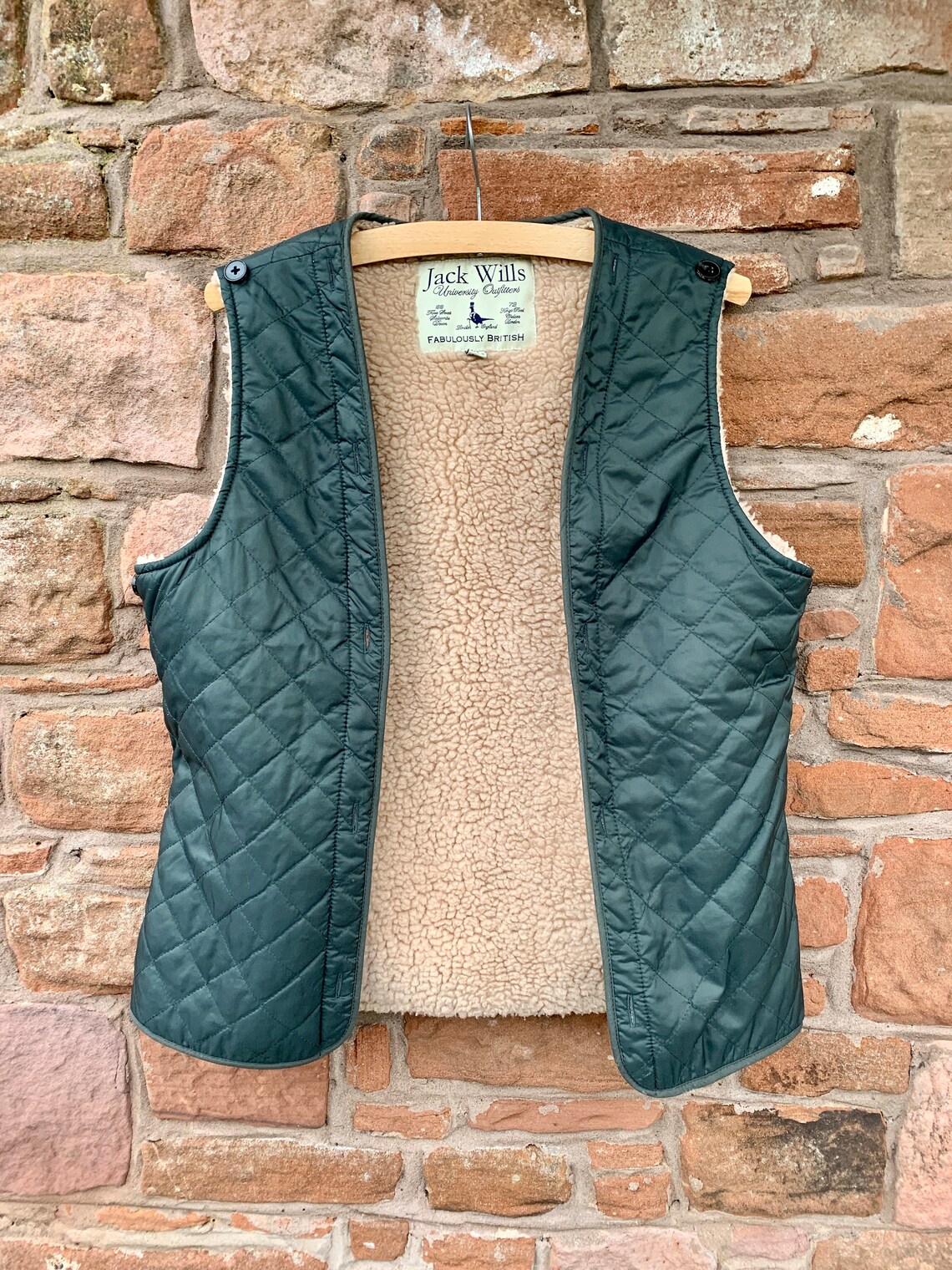 EQUESTRIAN BODY LINER - Retro Ladies Jack Wills Inner Jacket Liner ...