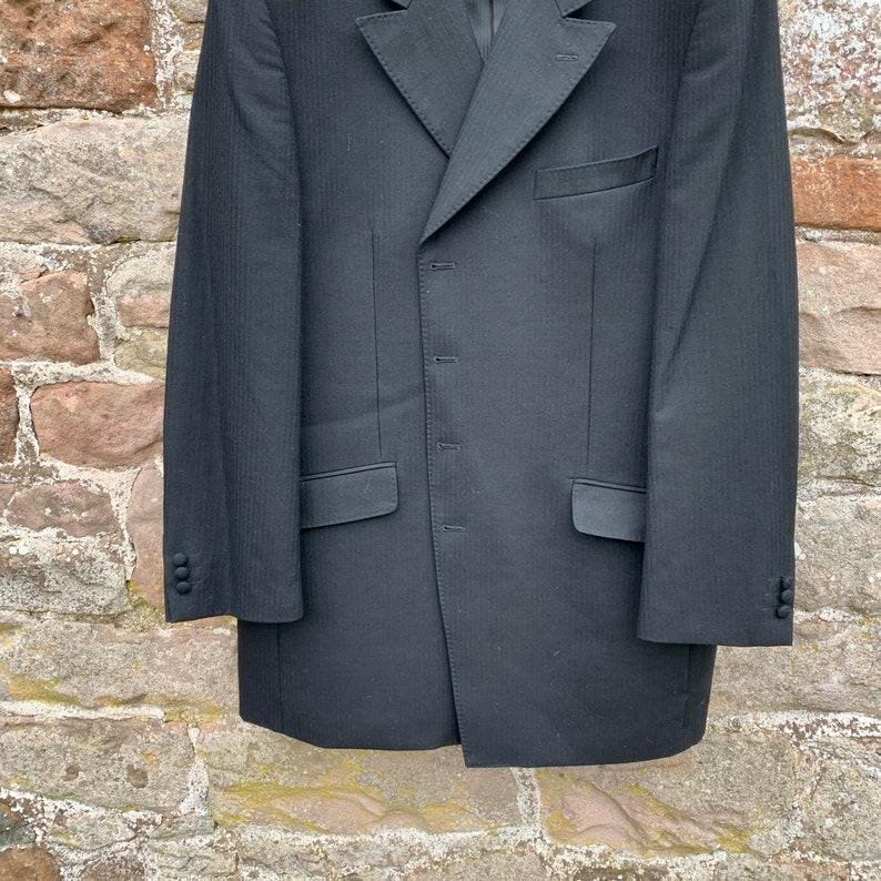 MORNING COAT A Classic Retro Black Morning Coat or Jacket British Size ...