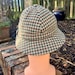 DEERSTALKER TWEED HAT - Vintage English or British Country Tweed ...