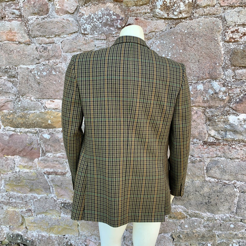 Classic Vintage 3 Button old School Check Hacking - Etsy