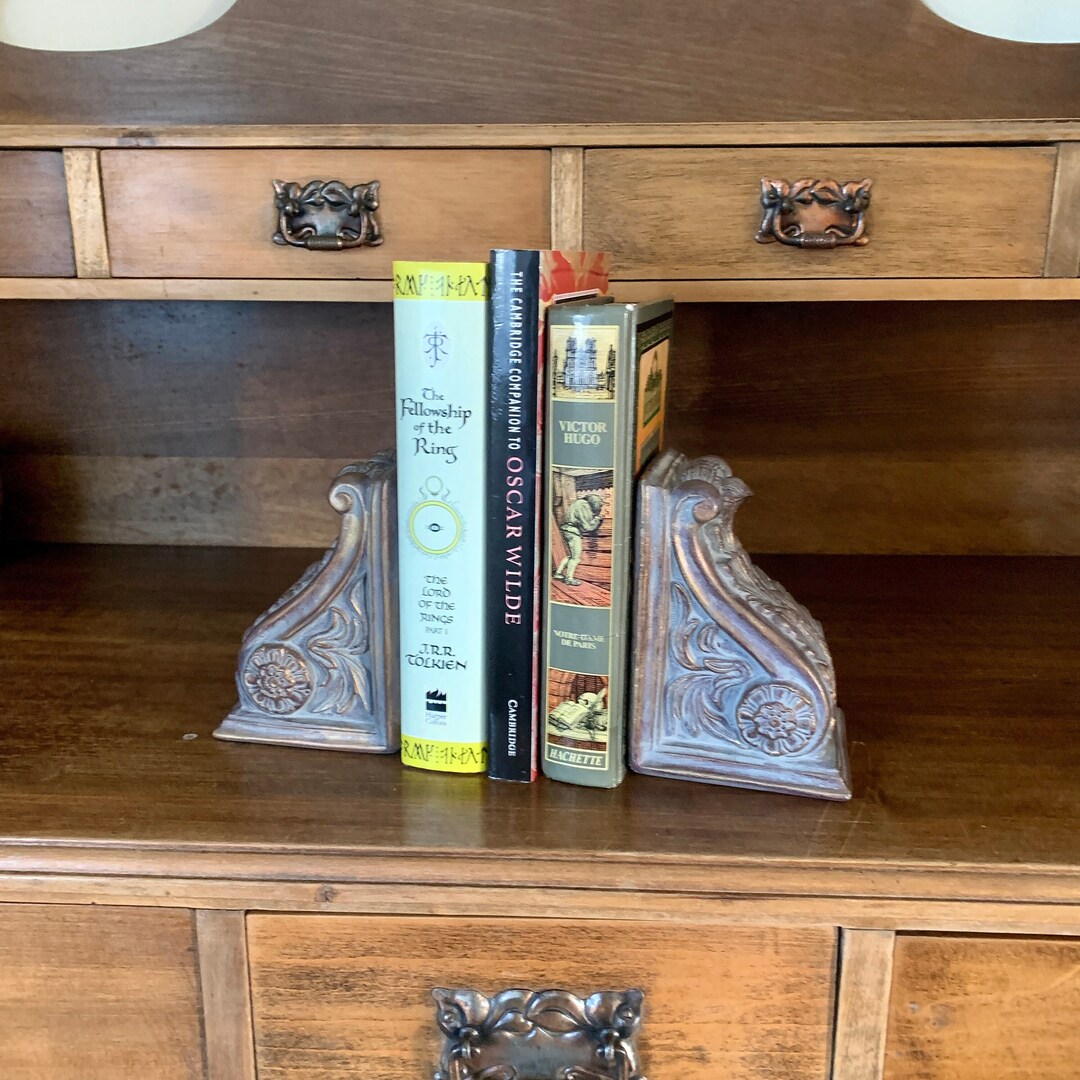 Vintage or Retro Bookends in the Form of a Classic Angular - Etsy UK