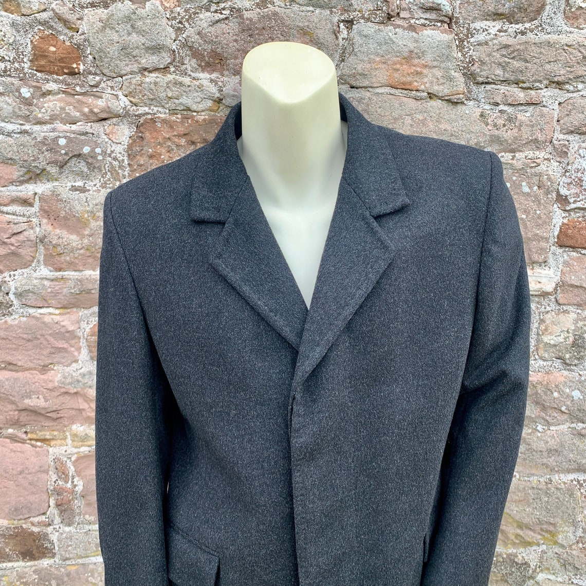 Classic 1980s Mens English Heavyweight Crombie Style Overcoat - Etsy