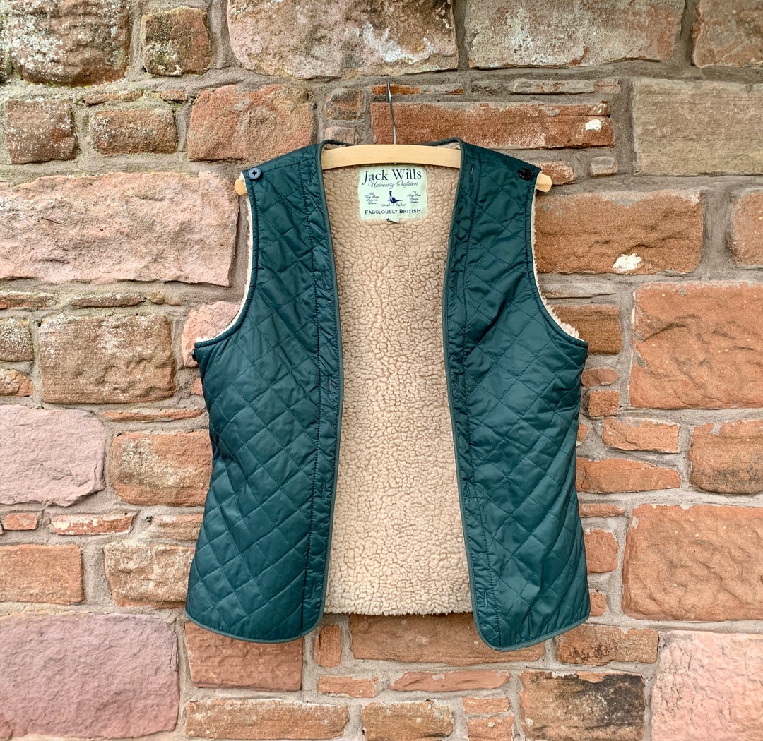 EQUESTRIAN BODY LINER - Retro Ladies Jack Wills Inner Jacket Liner ...