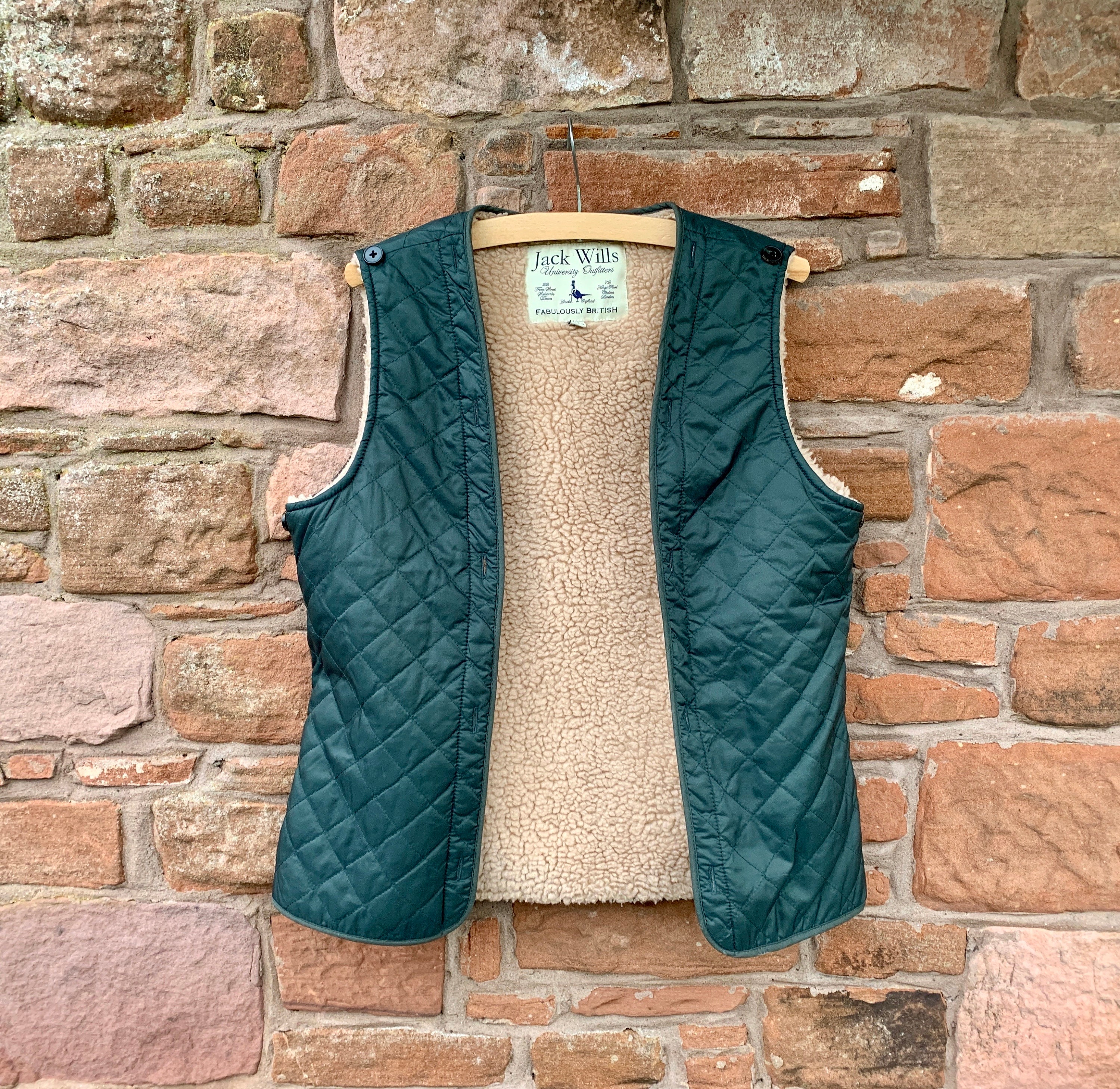 EQUESTRIAN BODY LINER - Retro Ladies Jack Wills Inner Jacket Liner ...
