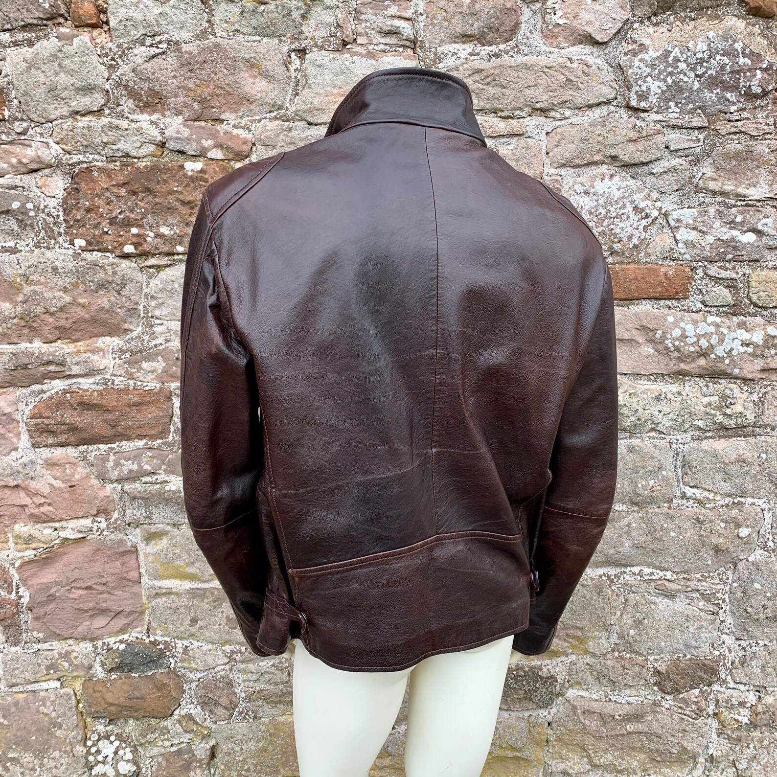 Stunning Retro Mens Aviation, Pilot or Biker Style Jacket in Quality ...