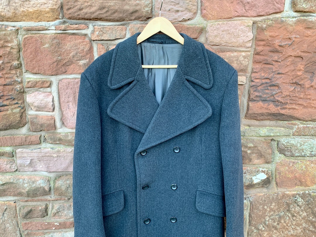 CLASSIC ENGLISH OVERCOAT - Vintage 70s or 80s Mens British English ...