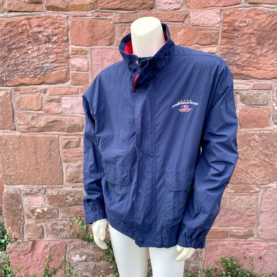 NORWEGIAN WIND JACKET - Retro 90s Lightweight Rain Ja… - Gem