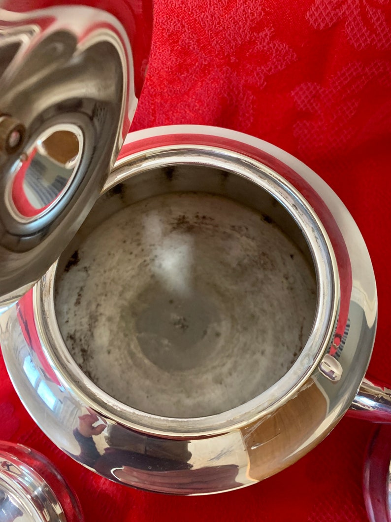 Early English 20th Century EPNS or Silver Plate Tea Service Including ...