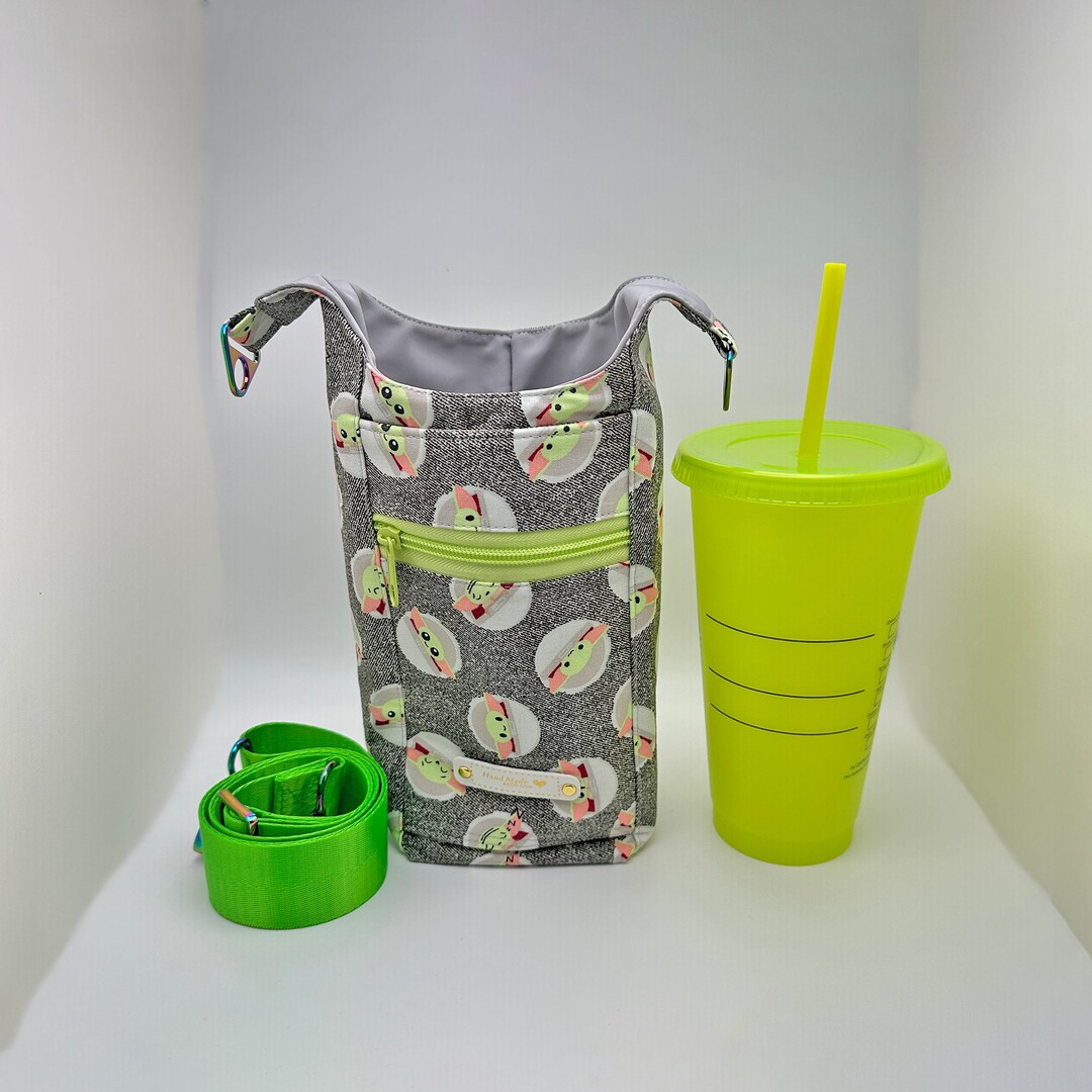 H20 2go Crossbody Bag - Water Bottle Sling Bag With Reusable Cup - Gift ...