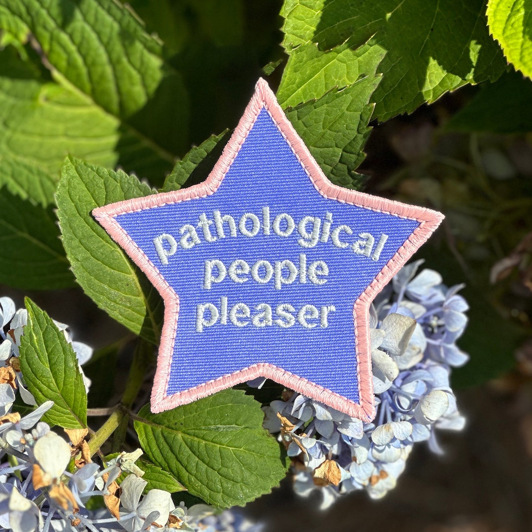 Pathological People Pleaser Iron on Patch Eras Tour Inspired Glow in ...