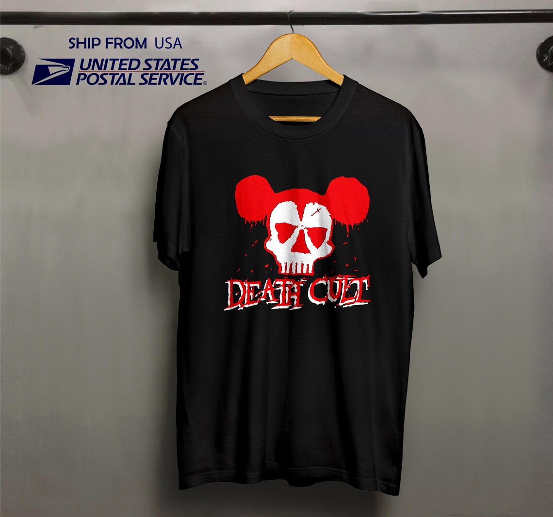 Rare Death Cult 80s Tour T SHIRT Concert Tee Men's Black | Etsy