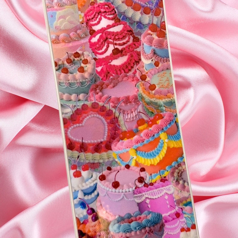 Cake Bookmark, Coquette Bookmark, Girly Bookmark, Y2k Bookmark, Booktok ...
