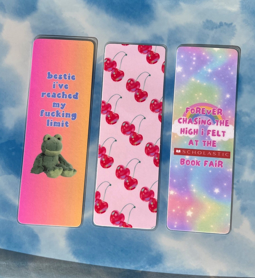 OOPSIES Bookmarks - Discounted!! Laminated Bookmark, Y2k Bookmark ...