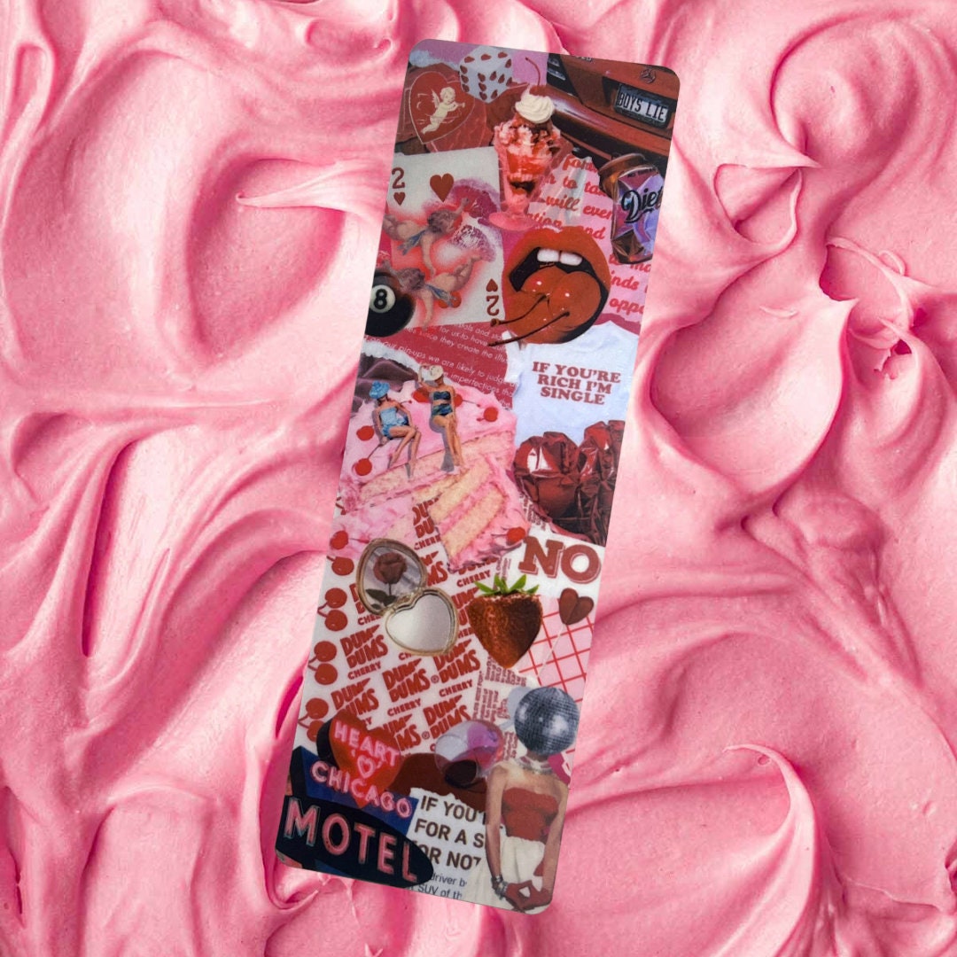Heartbreaker Bookmark, Coquette Bookmark, Girly Bookmark, Y2k Bookmark ...