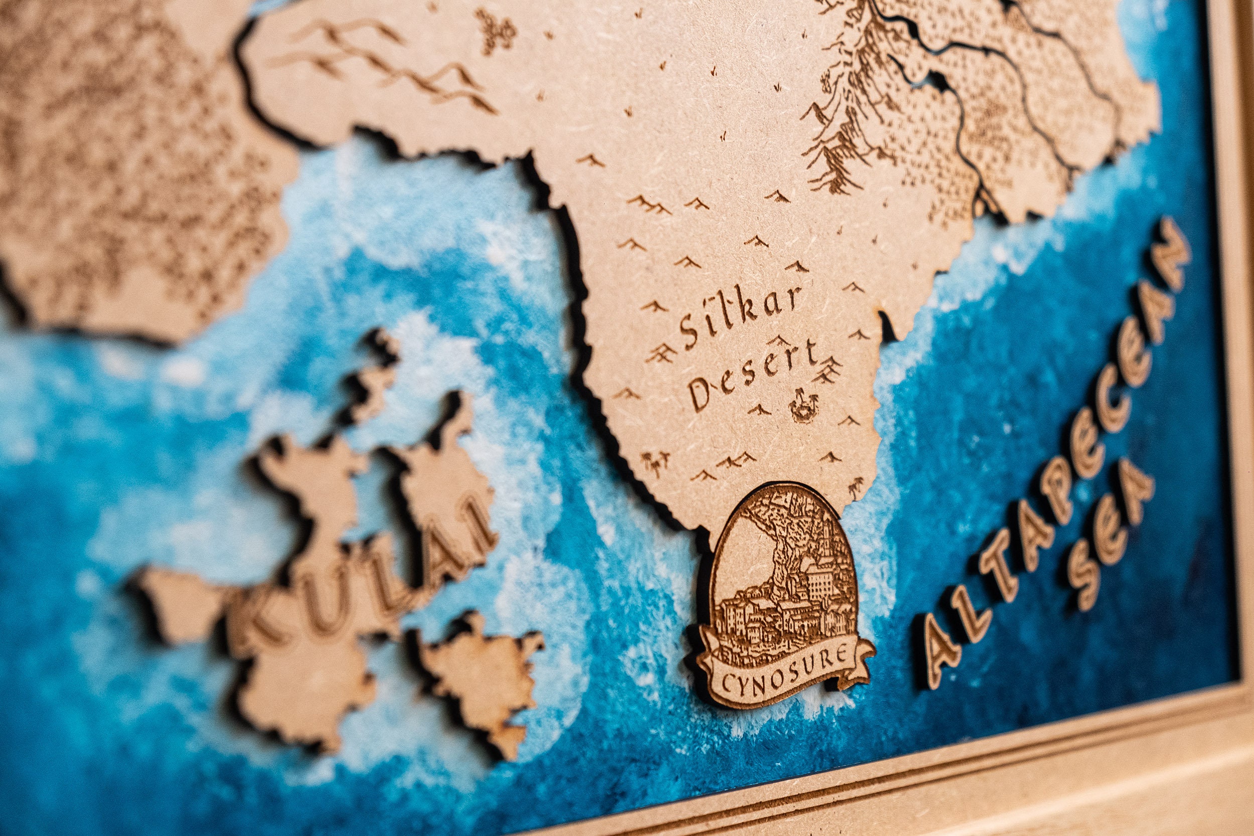 Custom Fantasy Map Fantasy Style Map Custom World Worldbuilding Custom ...