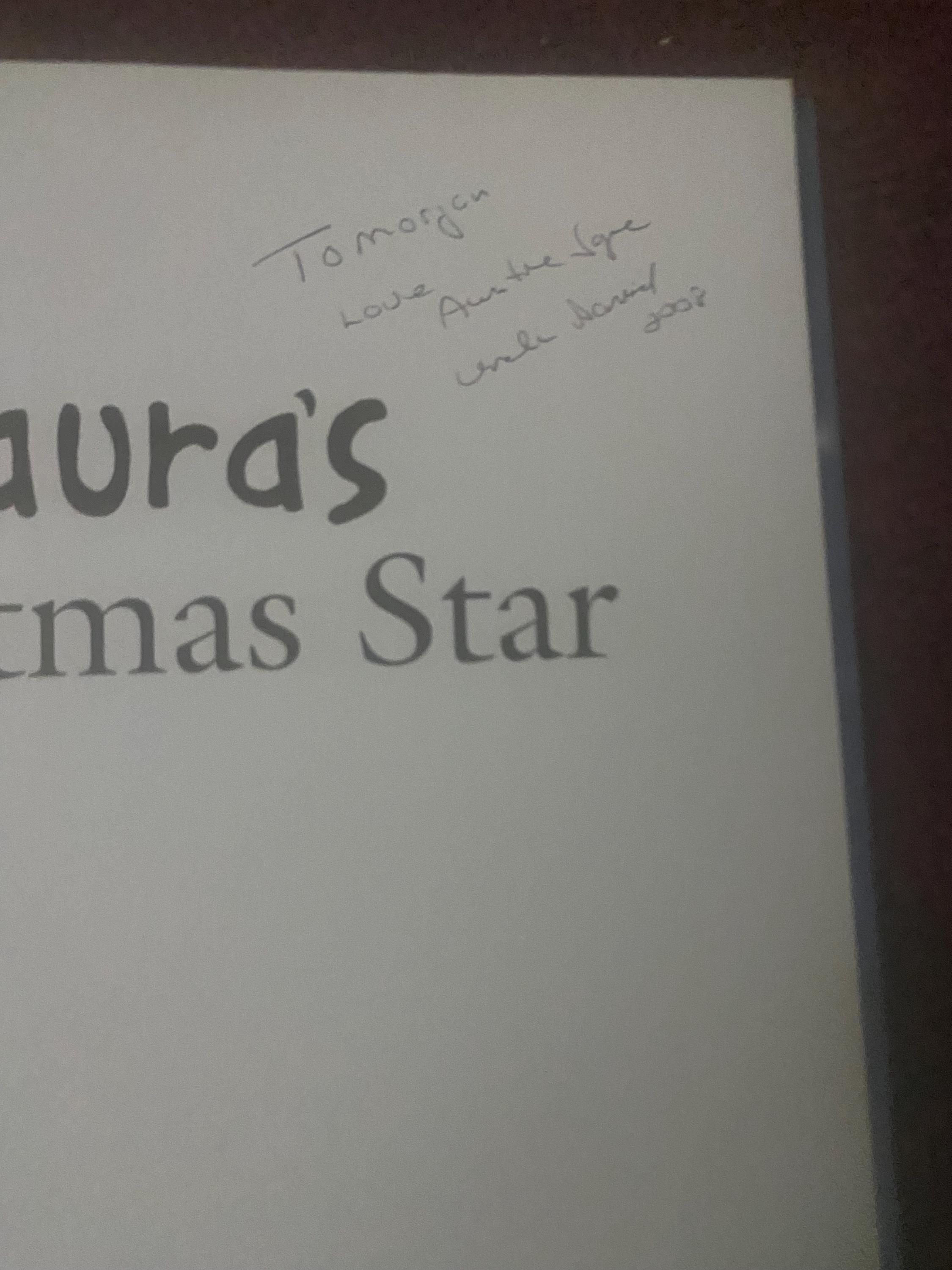 Laura’s Christmas Star Christmas Book Laura and Tommy Personalized ...
