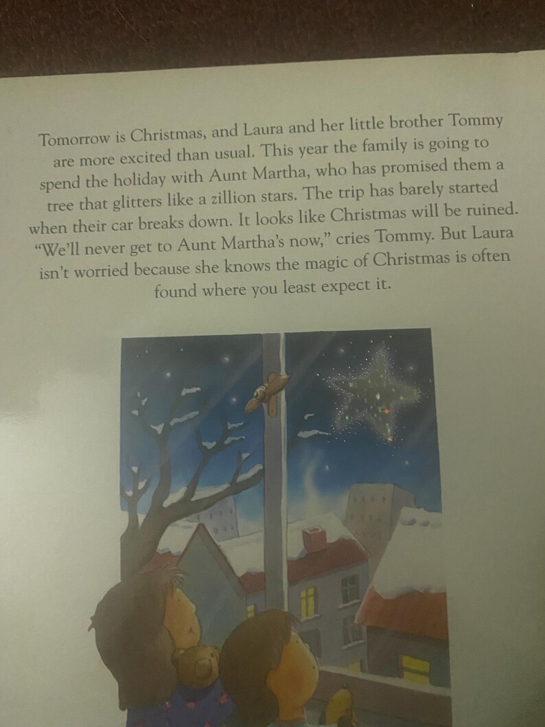 Laura’s Christmas Star Christmas Book Laura and Tommy Personalized ...