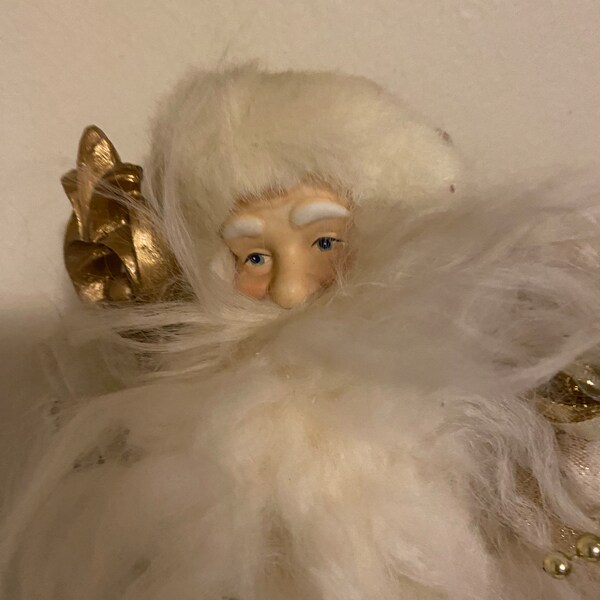 Santa Tree Topper - Etsy