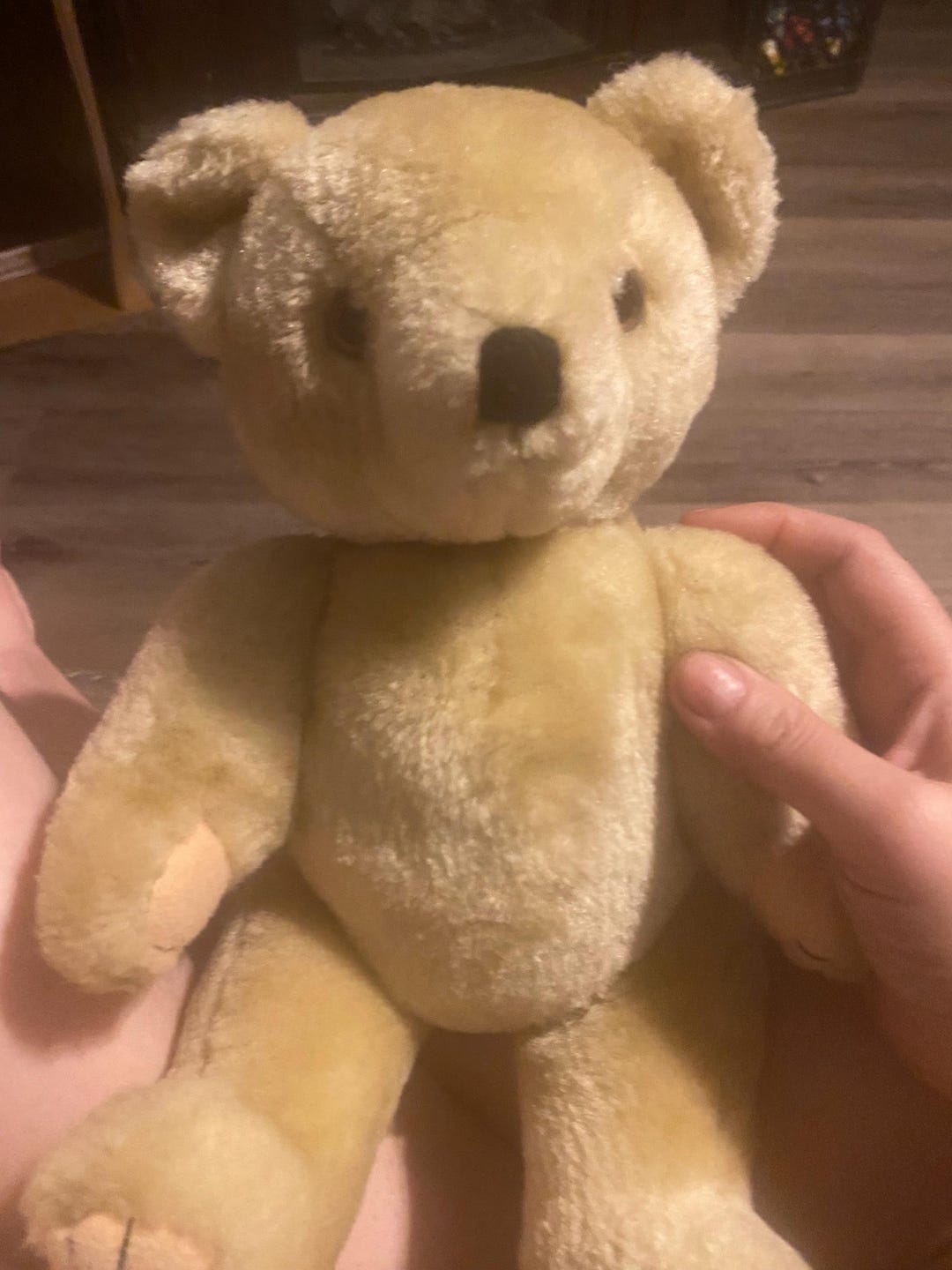 Unbranded Jointed Plush Bead Tan Figure Animal Stuffed Plush Plushie ...