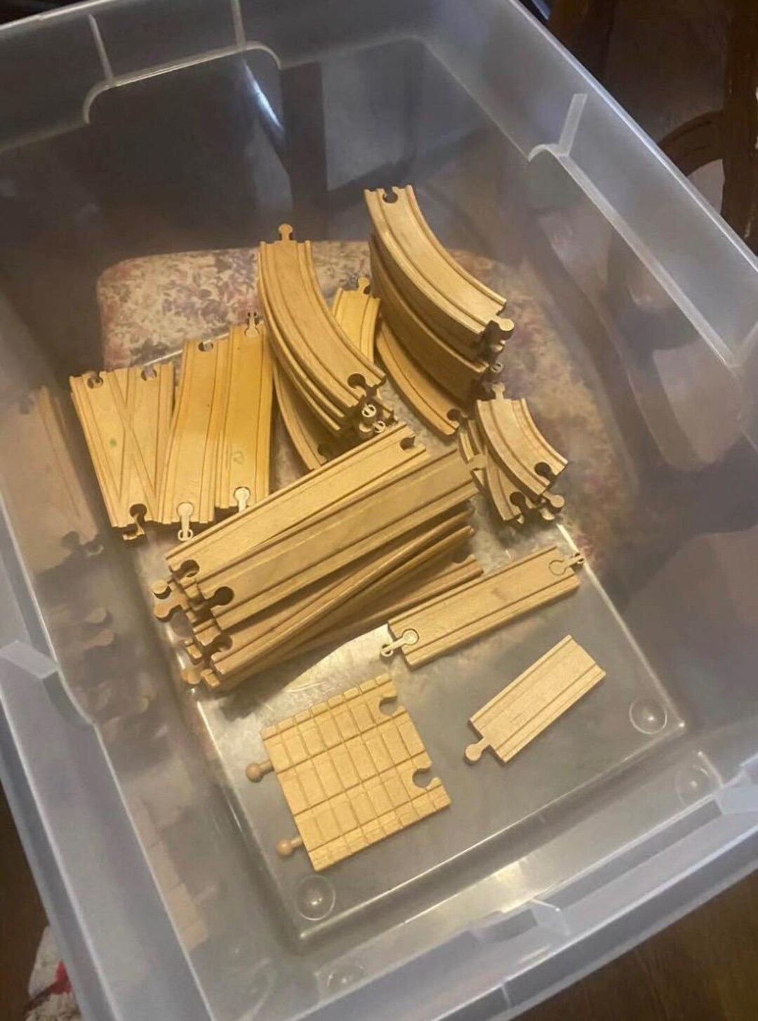 Ikea Brio Train Wood Wooden Track Bridge 43 Pieces Toy Toys Child ...