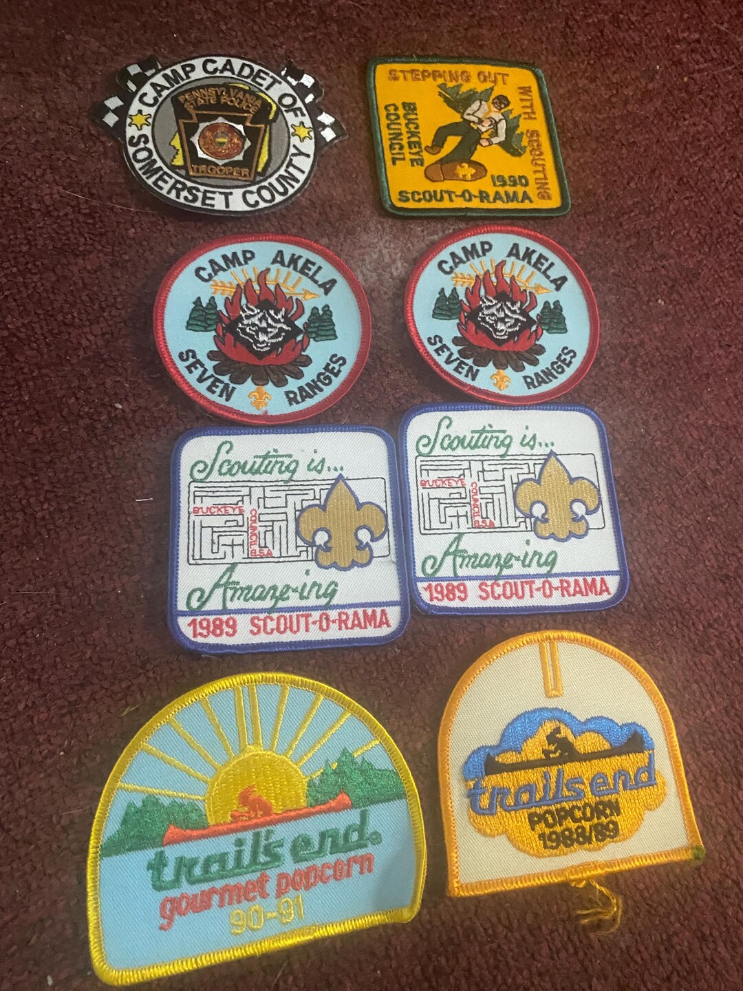 Vintage Boy Scouts Sew on Patched Scouting Group Merit Bandages Badge ...