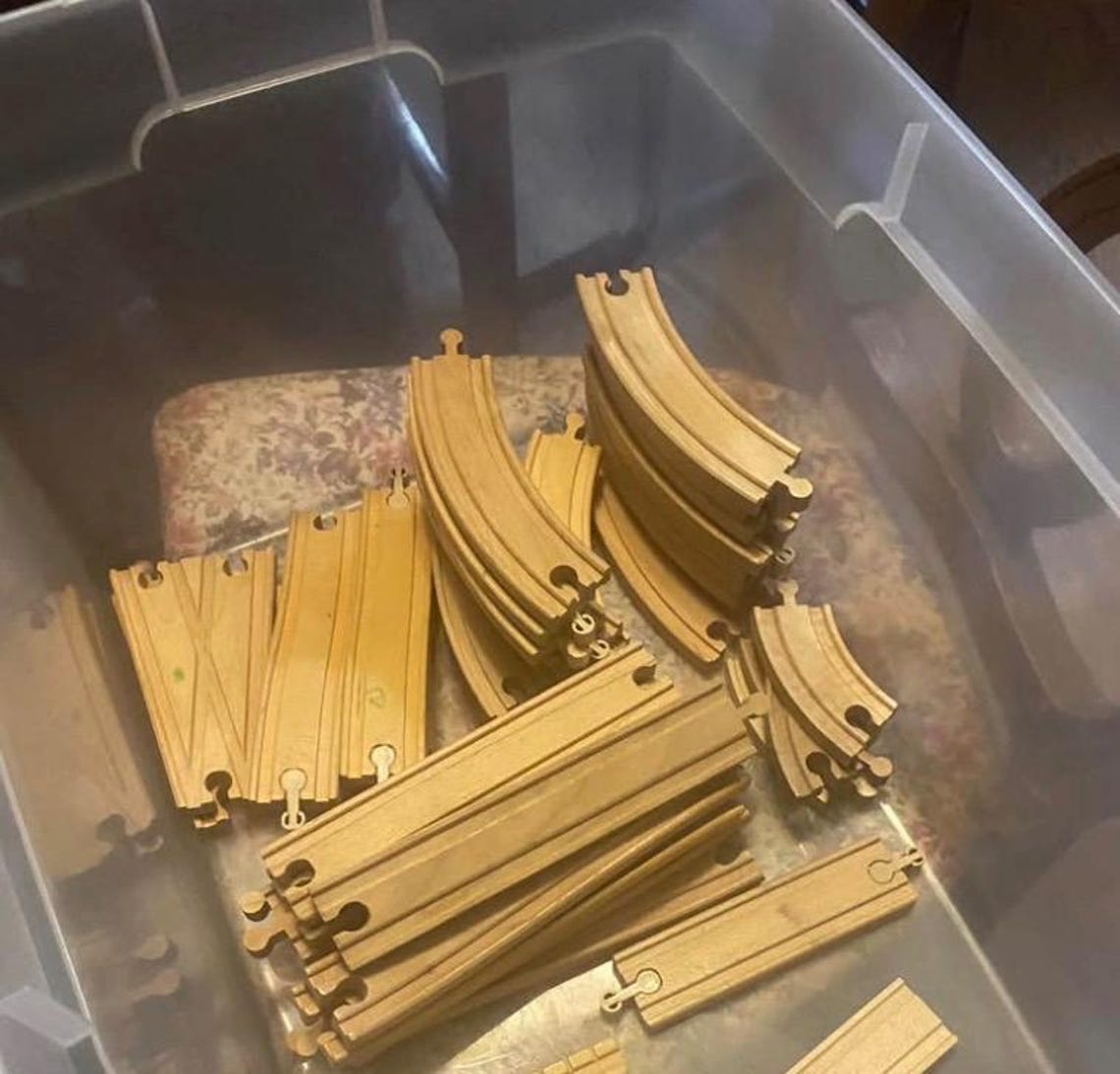 Ikea Brio Train Wood Wooden Track Bridge 46 Pieces Toy Toys Child ...