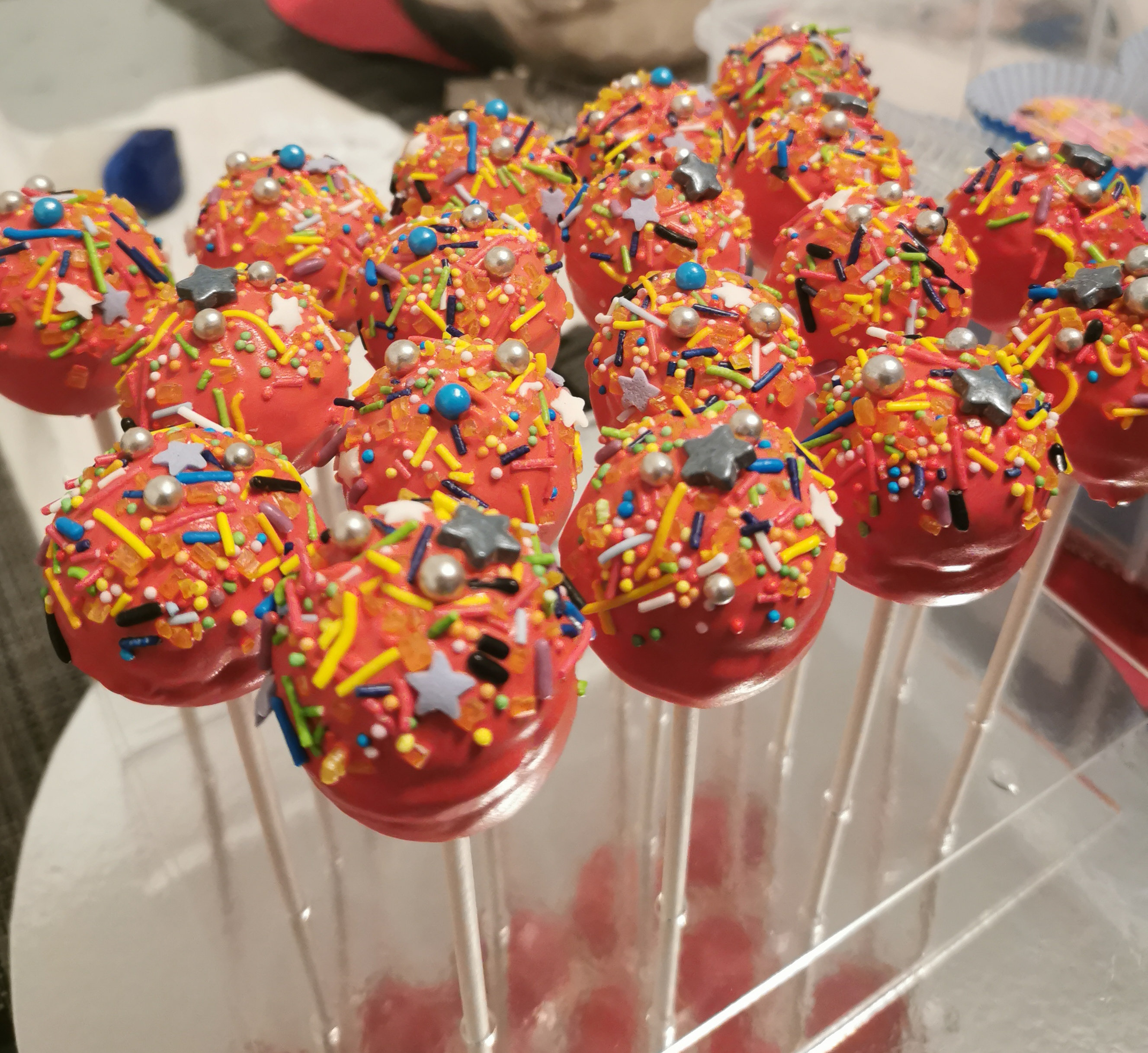 Box of Cake Pops Flavor Cake Pops Cake Pop Gift Box Delicious Cake Pops ...