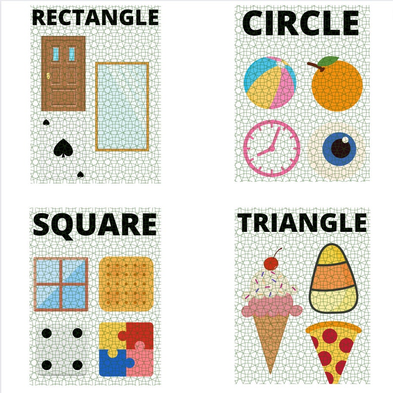 Learning Binder Pages 8x11 Colors, Shapes, Farm Animals. Zoo Animals - Etsy