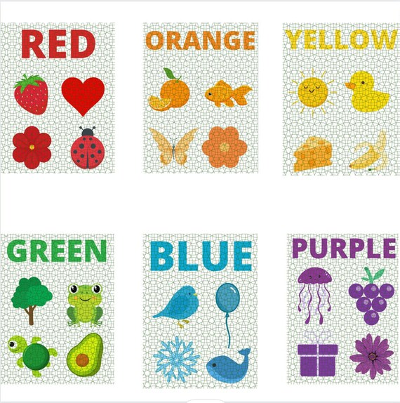 Learning Binder Pages 8x11 Colors Shapes Farm Animals. Zoo - Etsy