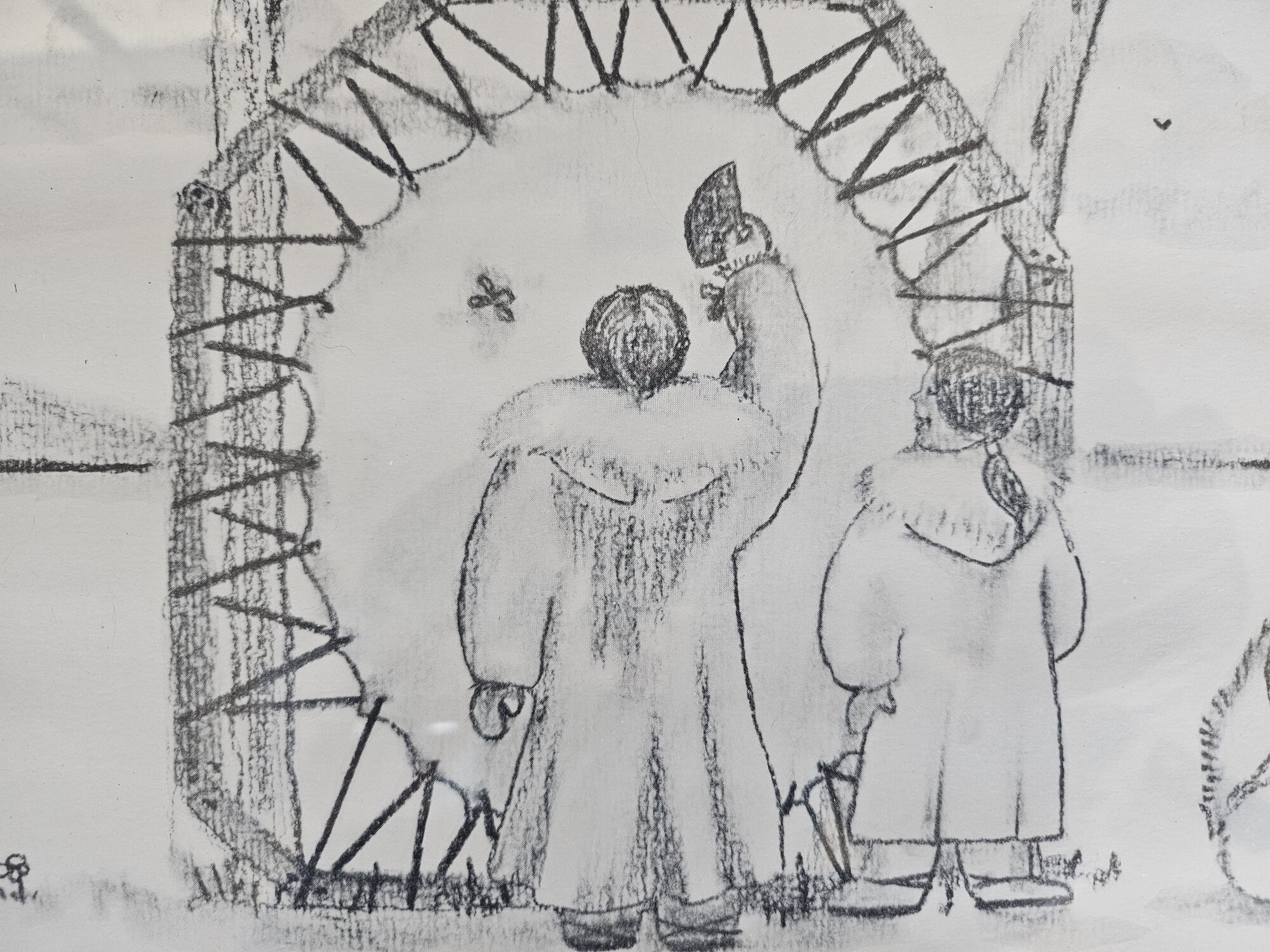 Ken Lisbourne Oograk Skin Print - Etsy