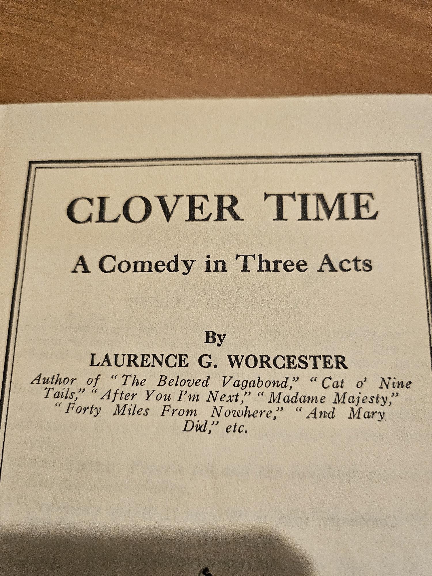 Set of 4 Stage Play Acting Script Books Circa 1930's - Etsy