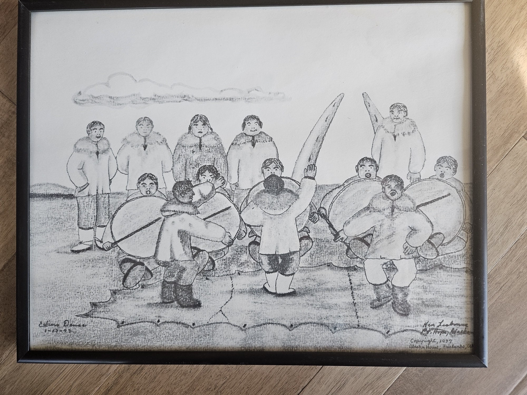 Ken Lisbourne Eskimo Dance Print - Etsy