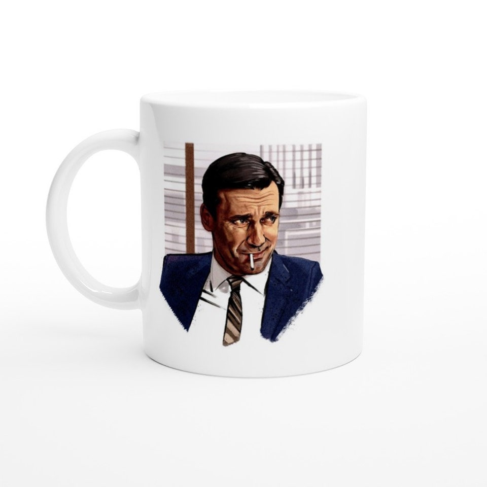Mad Men Don Draper Coffee Mug Designed & Sold By Esther Lee