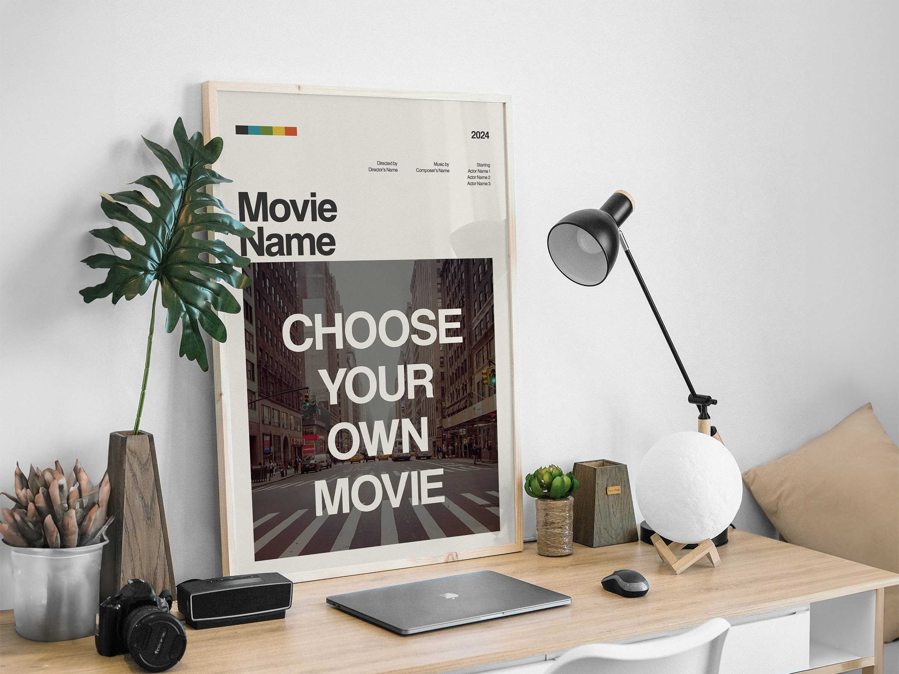 Custom Movie Poster, Modern Custom Poster Print, Customize Movie Poster ...