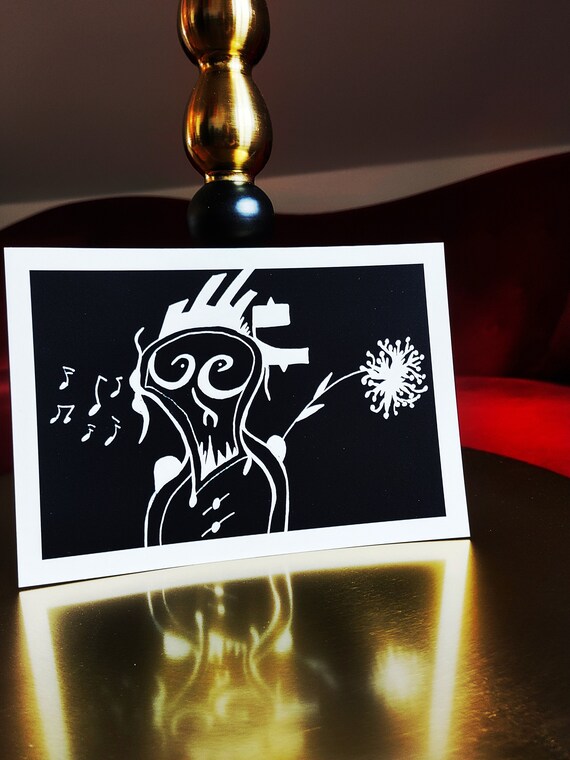 Art Print the Listener on Beautiful Paper - Etsy