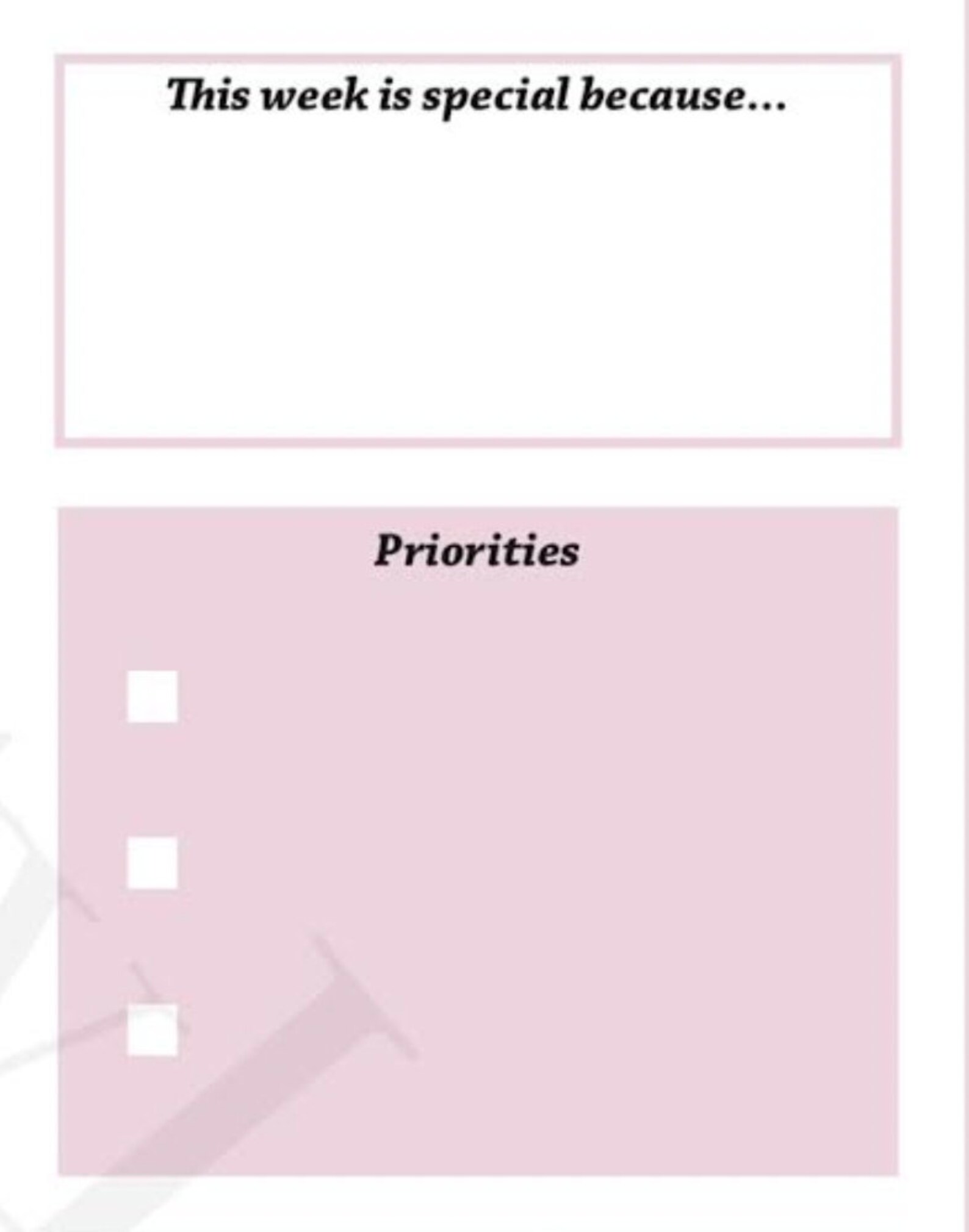 Pink Weekly To-do List Digital Download Printable Pdf A4 - Etsy