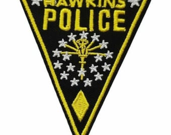 Hawkins Police Patch - Etsy