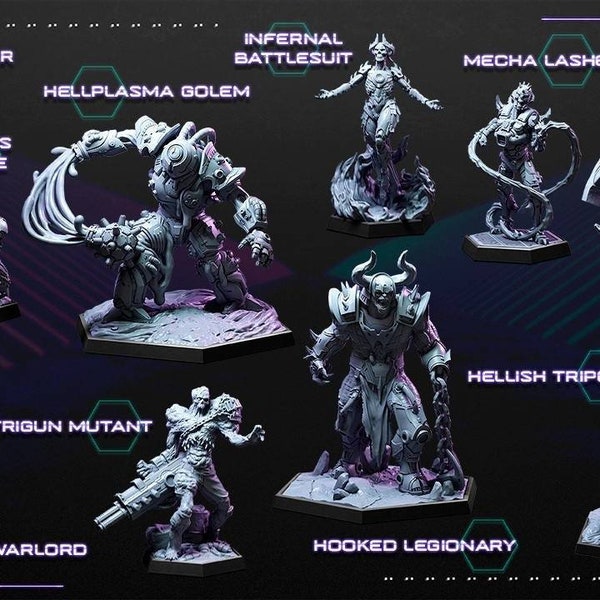 Miniature Figures for Painting - Etsy