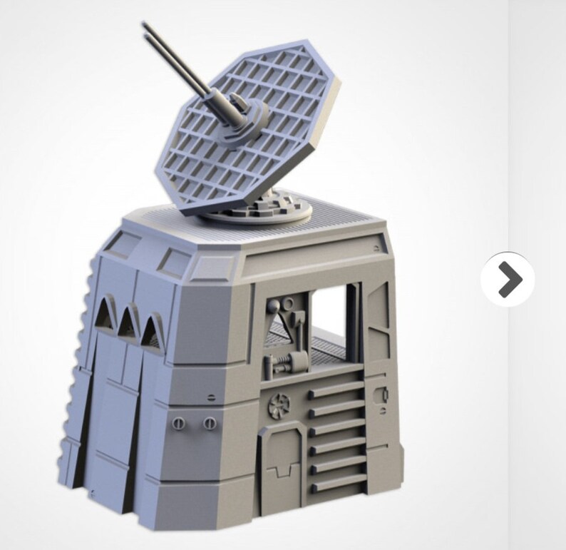 War Gaming Battle Tech Modular Defence Turrets by Txarli Factory - Etsy
