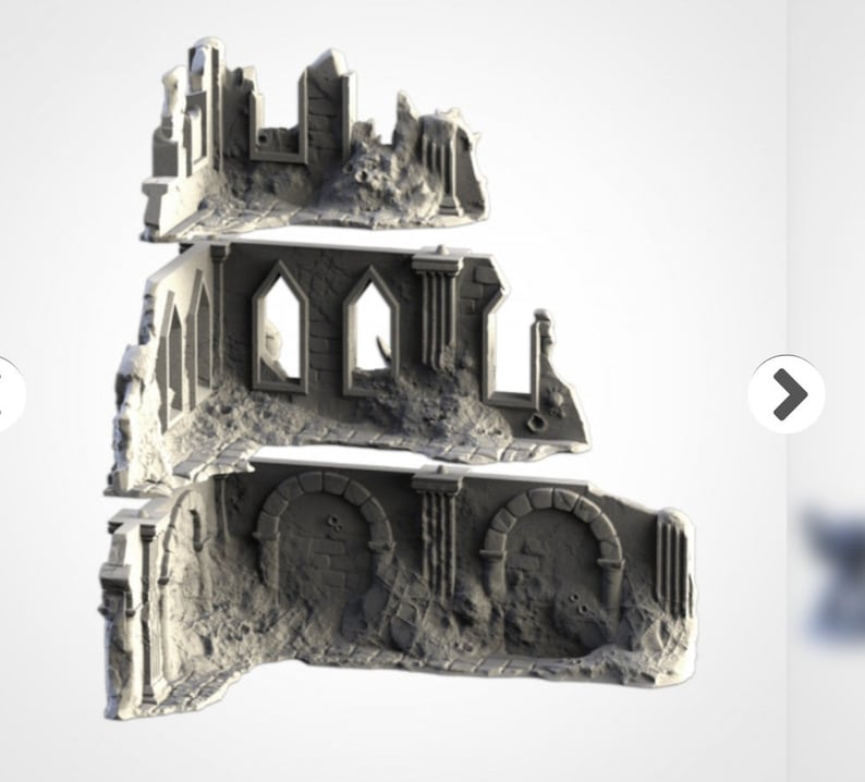 War Gaming Battle Tech Infected Ruins - Etsy