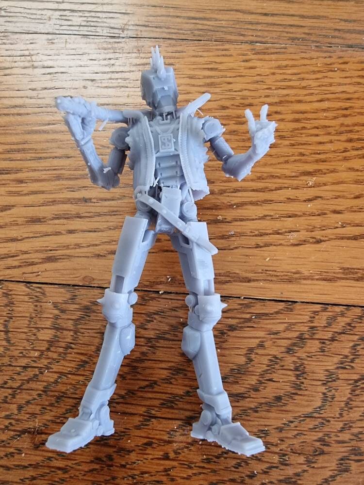 Sci-fi Resin Figures for Painting - Etsy