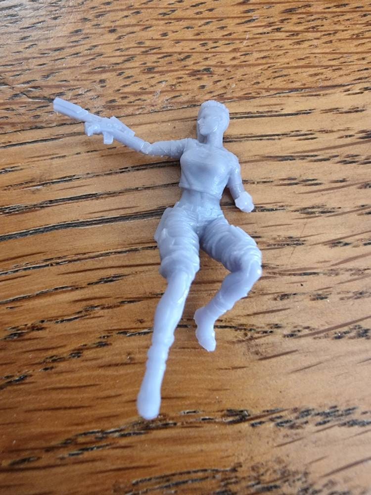 Sci-fi Resin Figures for Painting - Etsy