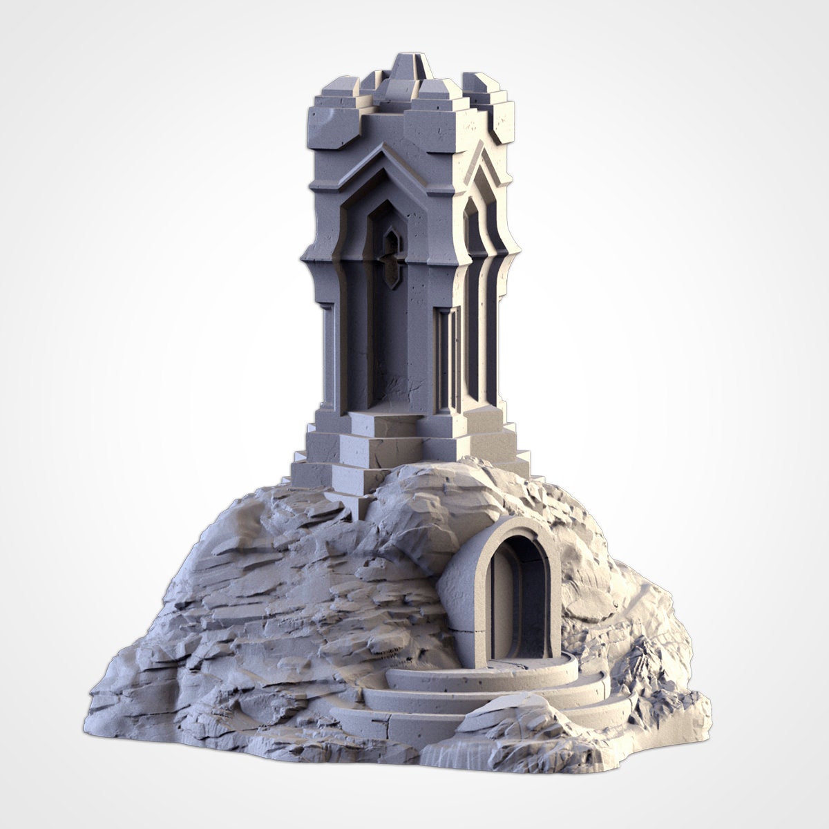 War Gaming Battle Tech Dwarf Village, Tower, Mine, Heads and Columns by ...