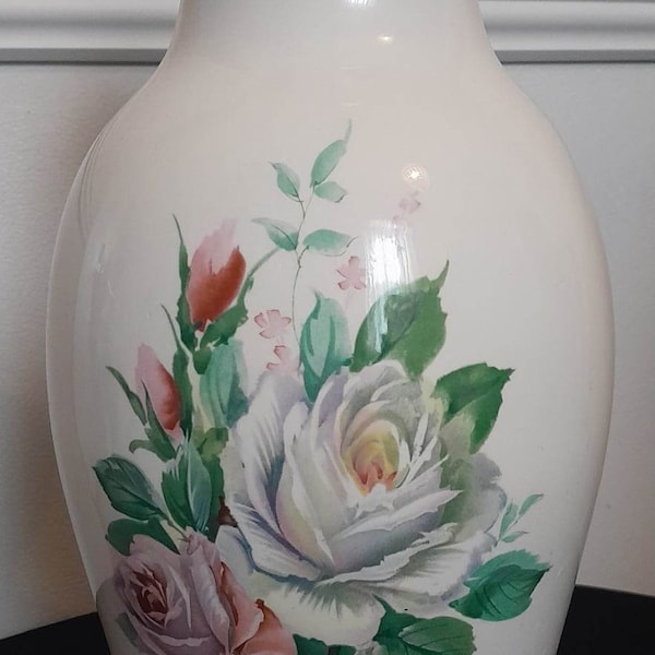 Large White Vase - Etsy Australia