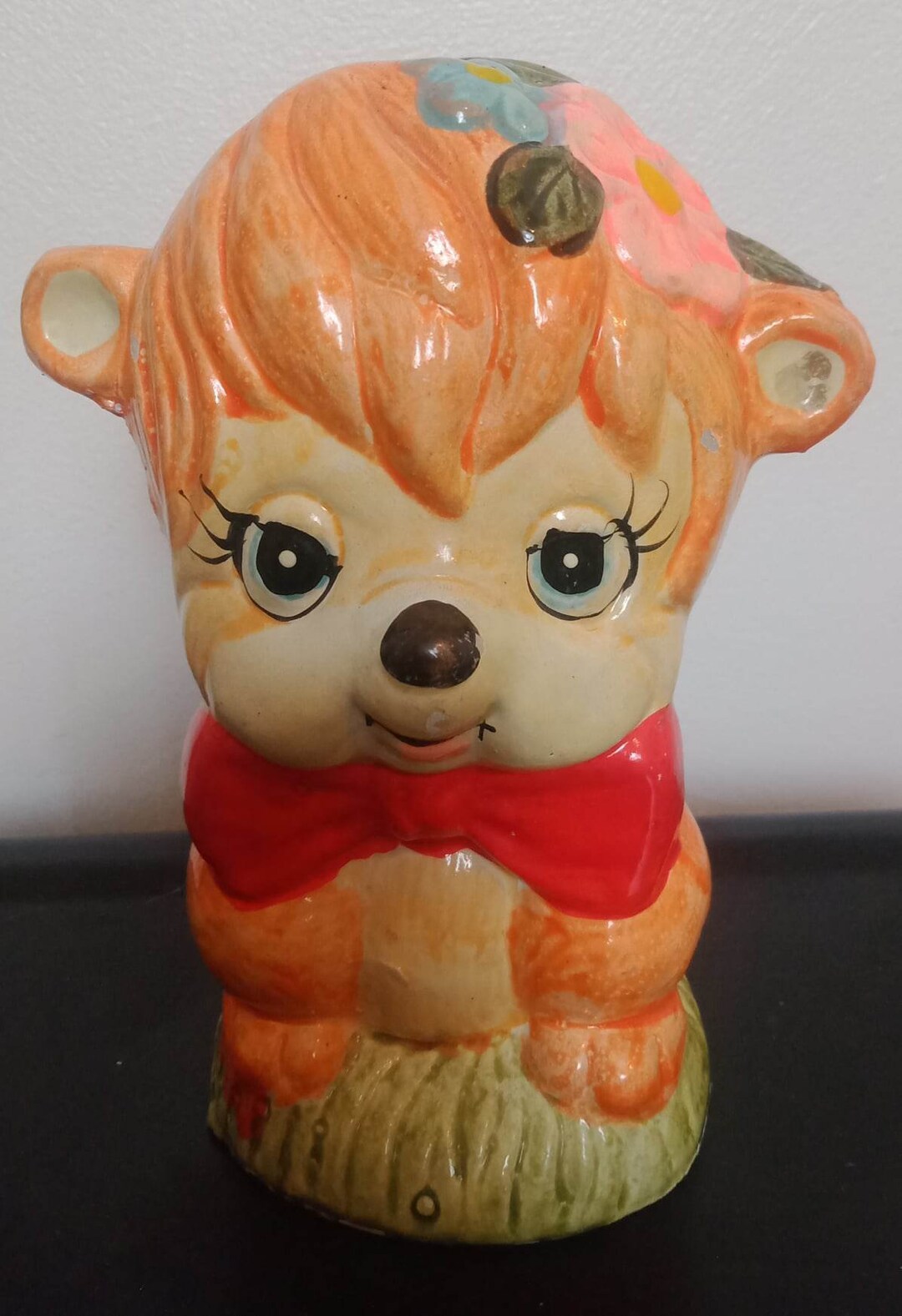 Mid Century Character Squirrel Money Box Made in Taiwan - Etsy