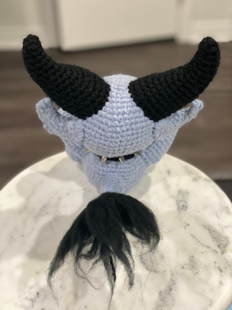 Crochet Baphomet Doll, Amigurumi Baphomet (no Pentagram) - Etsy