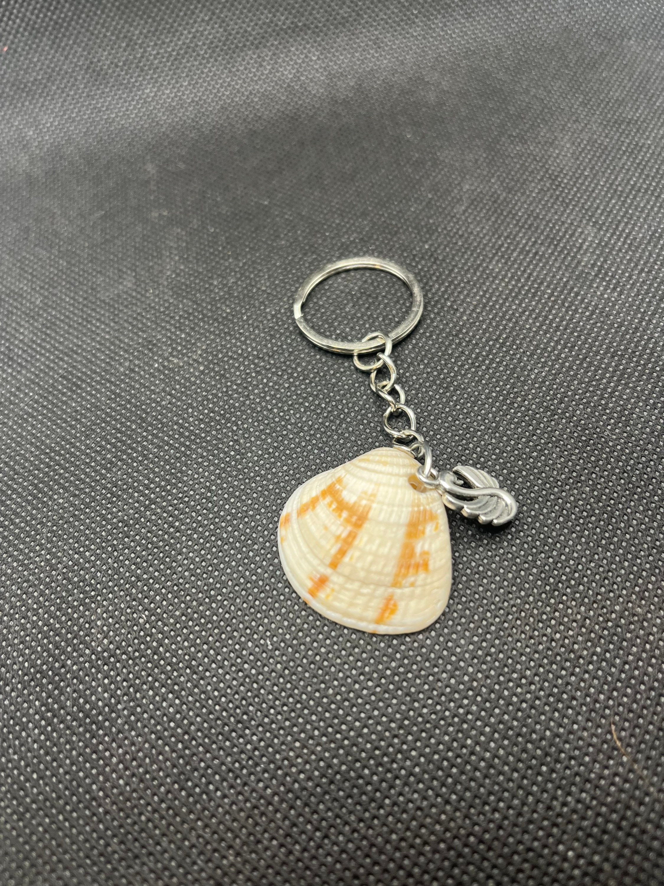 Seashell Keychain, Backpack Accessories, Keyrings for Kids, Gifts Under ...