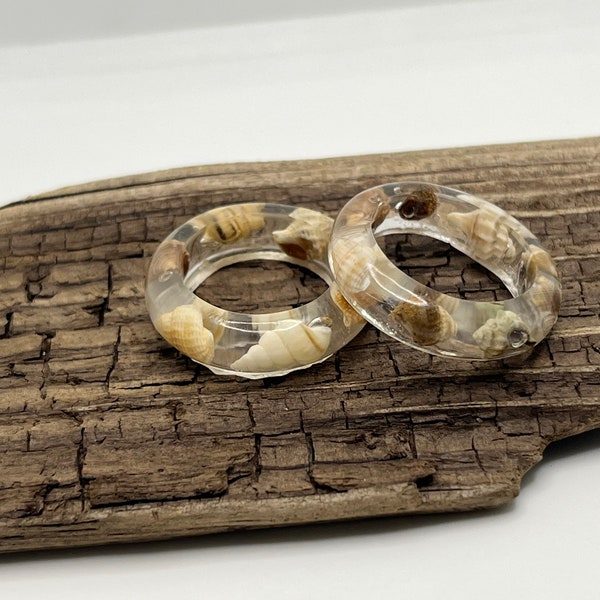 Clear Resin Ring - Etsy