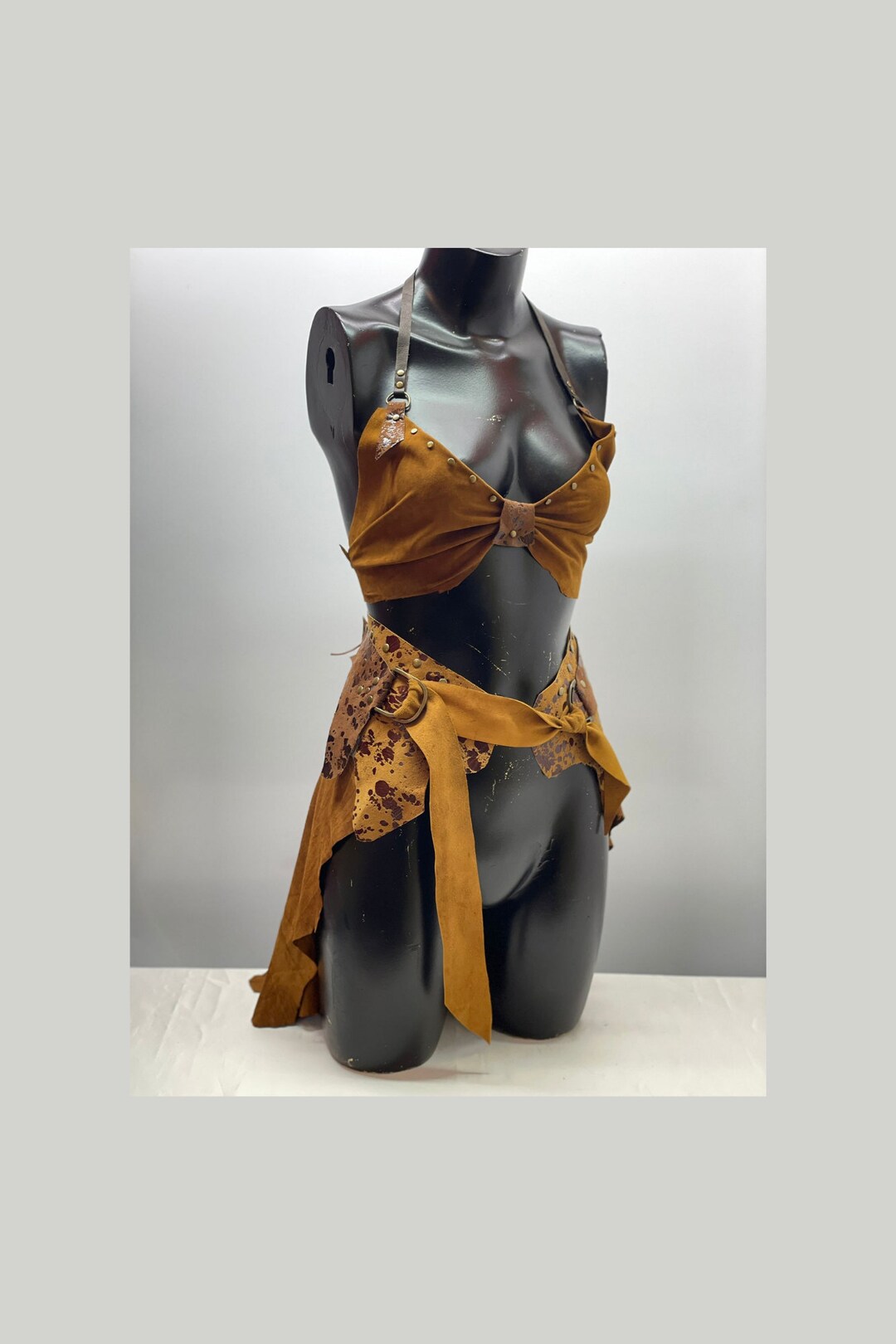 Shaman Woman Costume Ritual Outfit Woman Dress Brown - Etsy