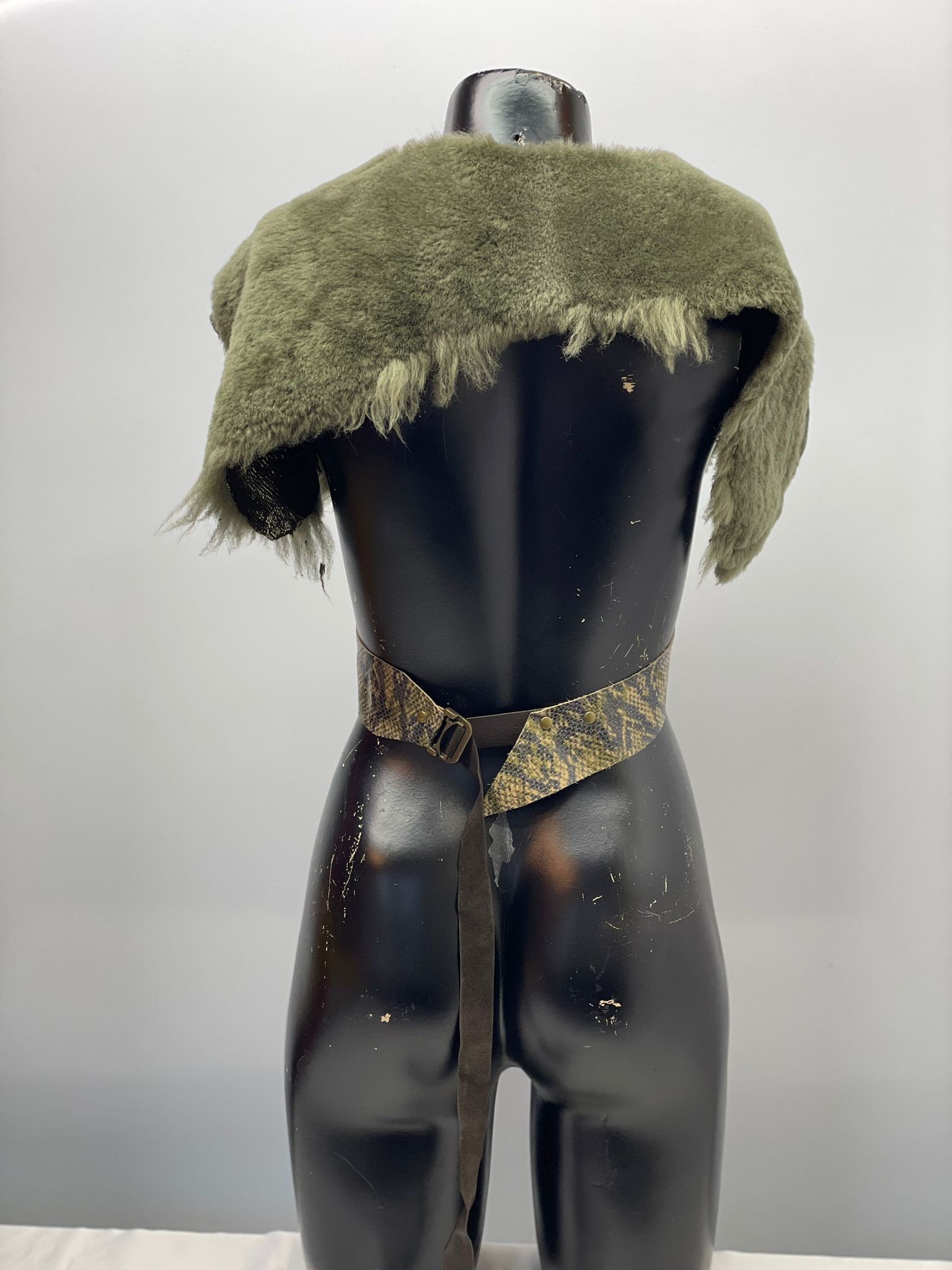 Viking Fur Cloak, Viking Wedding, Viking Shoulder Fur, Norse Shoulder ...